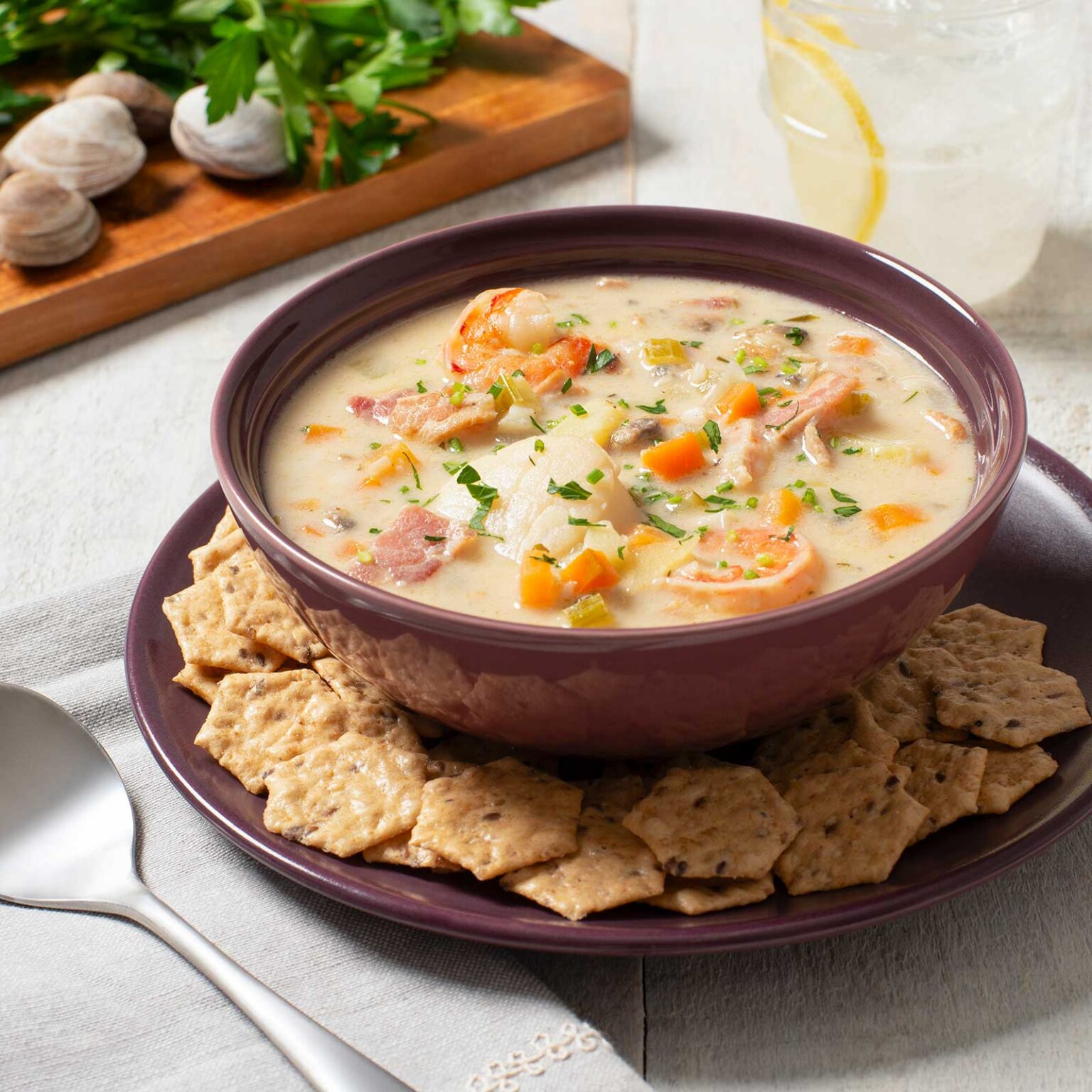 Seafood Chowder - Crunchmaster