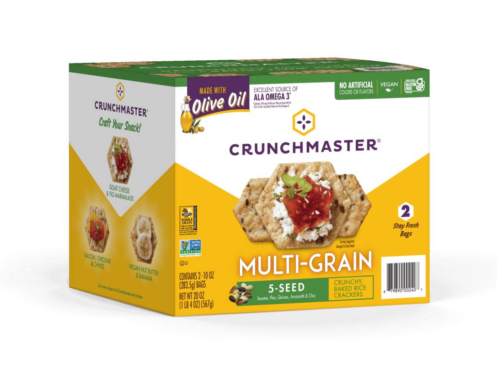Crunchmaster Crunchmaster Club Multi-Grain 5-Seed Crackers